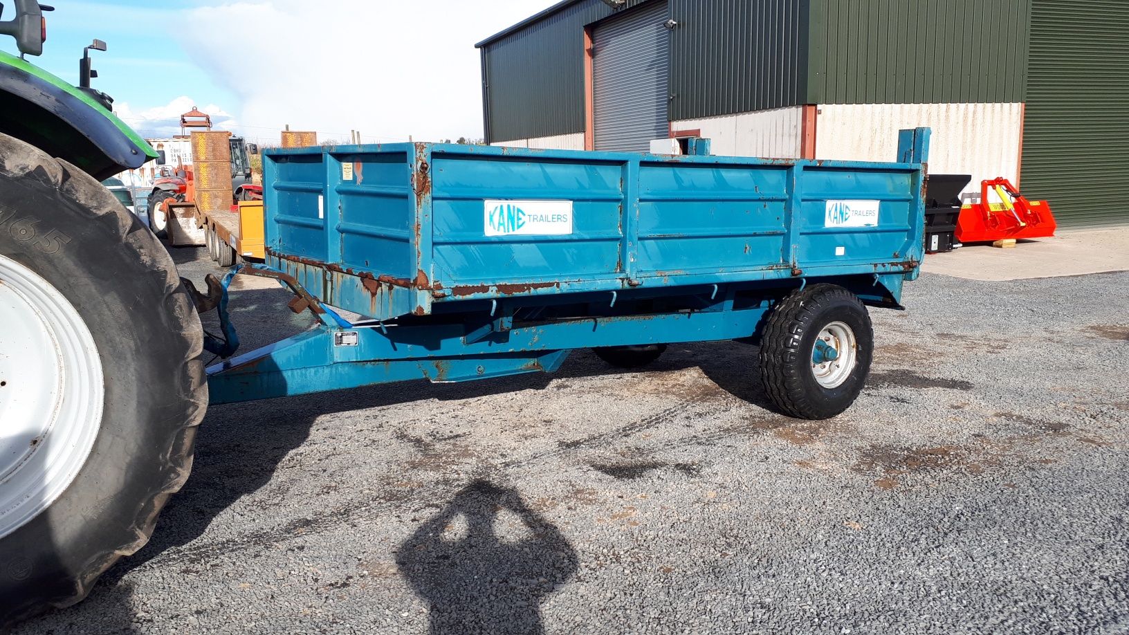 Kane 6.5ton drop side trailer - GG Plant SalesGG Plant Sales