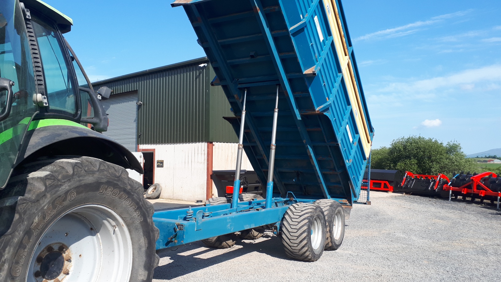 kane 14ton silage trailer 2007 - GG Plant SalesGG Plant Sales