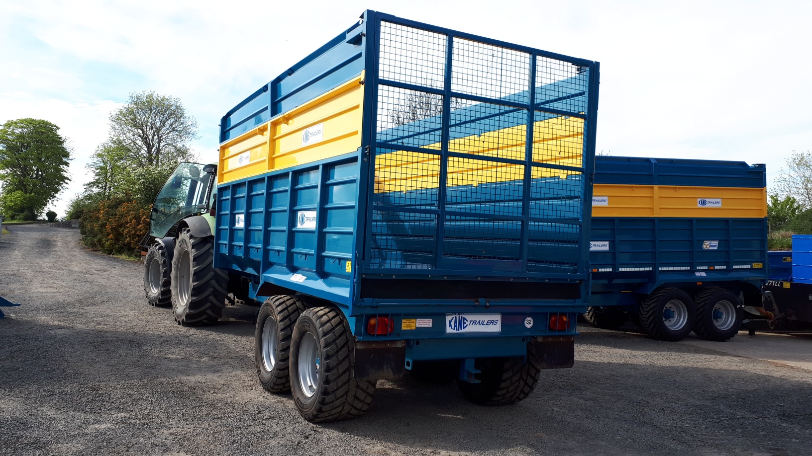 2013 kane 14ton silage trailer - GG Plant SalesGG Plant Sales