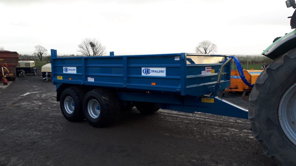 Kane 10ton drop side trailer - GG Plant Sales